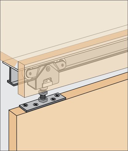 ENOX Wooden Sliding Folding Fitting System ESLD - 033 | ENOX